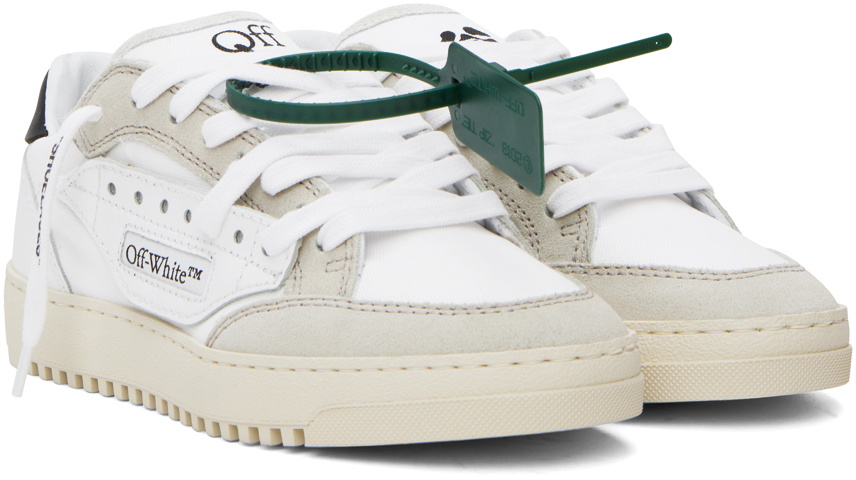 Off-White White & Gray 5.0 Sneakers Off-White