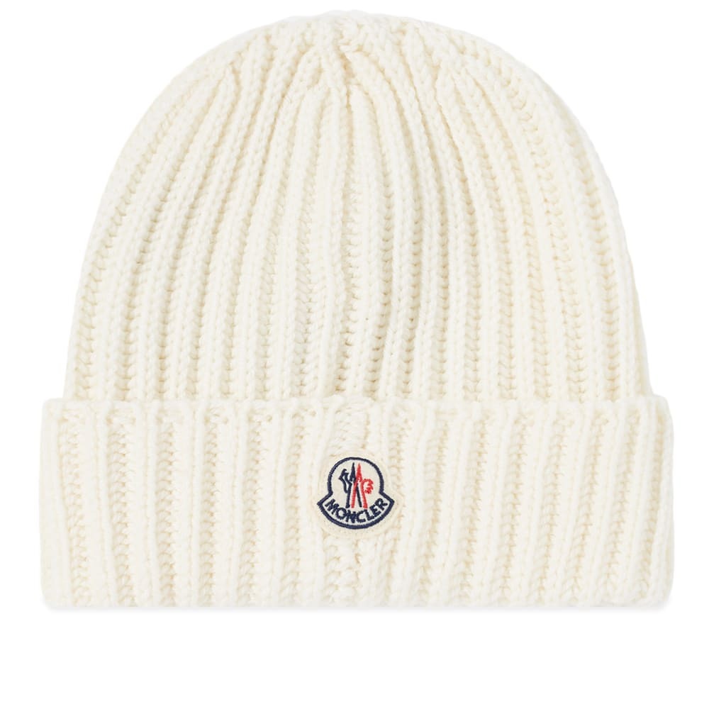 Moncler Geometric Pattern Beanie Hat Moncler