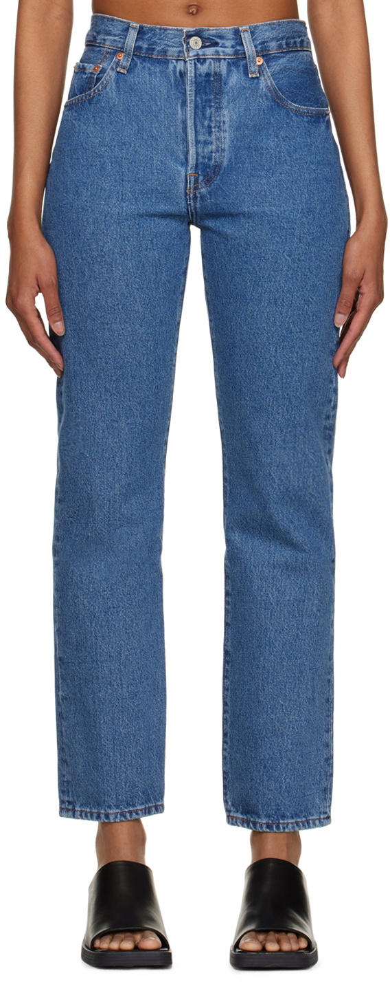 Levi's Blue 501 Original Jeans Levi's Red