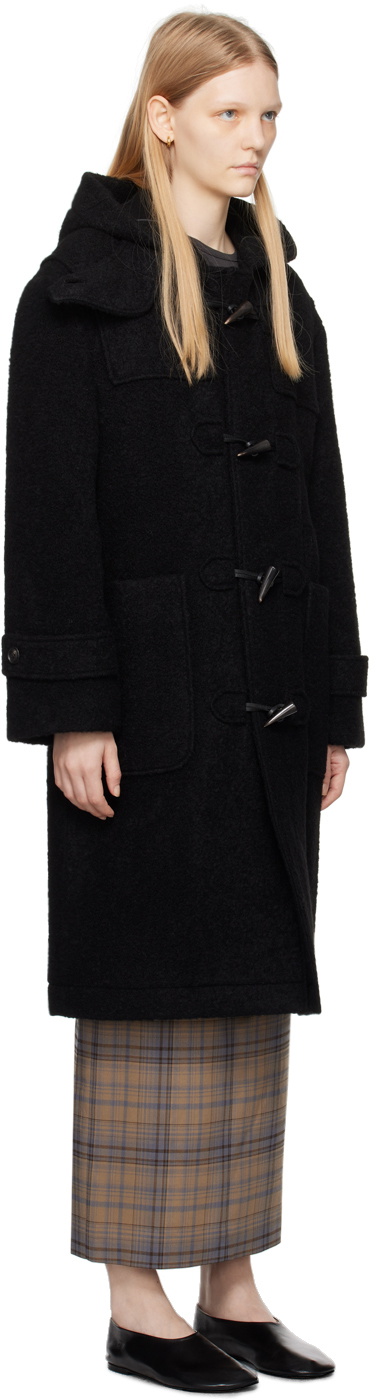 LOW CLASSIC Black Duffle Coat Low Classic