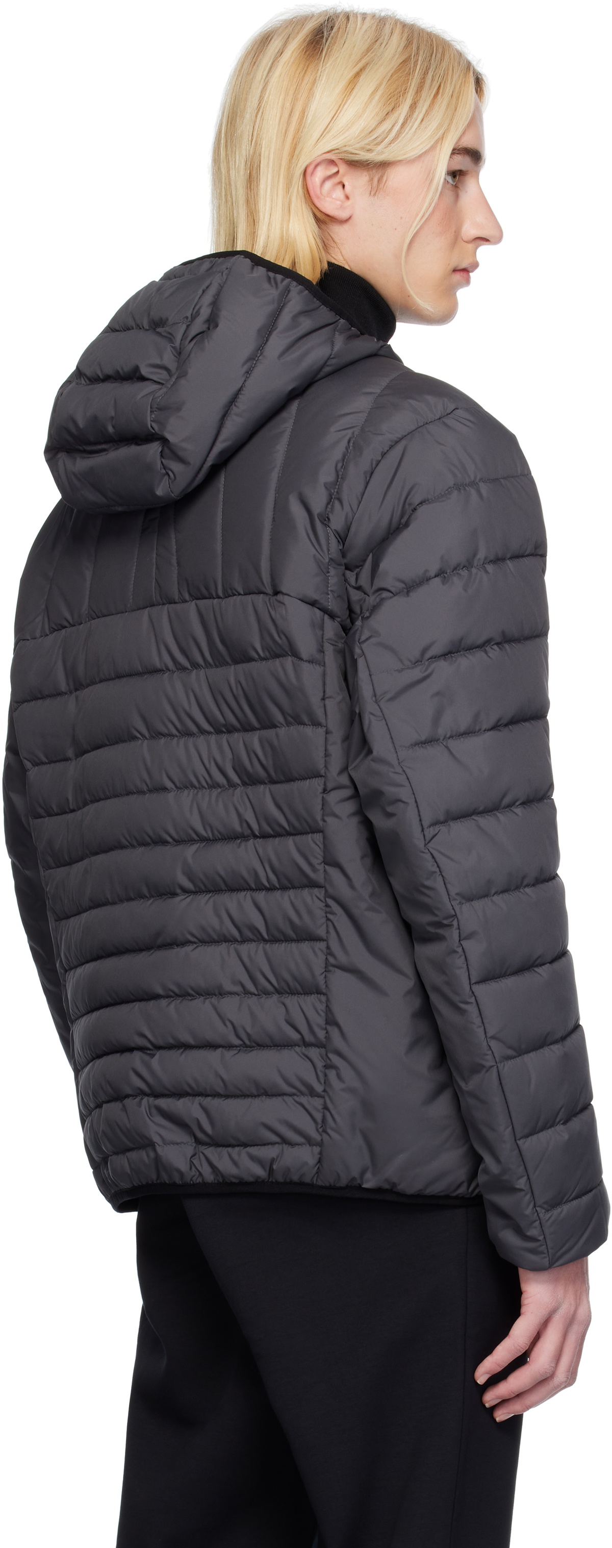 BOSS Gray Water-Repellent Jacket BOSS