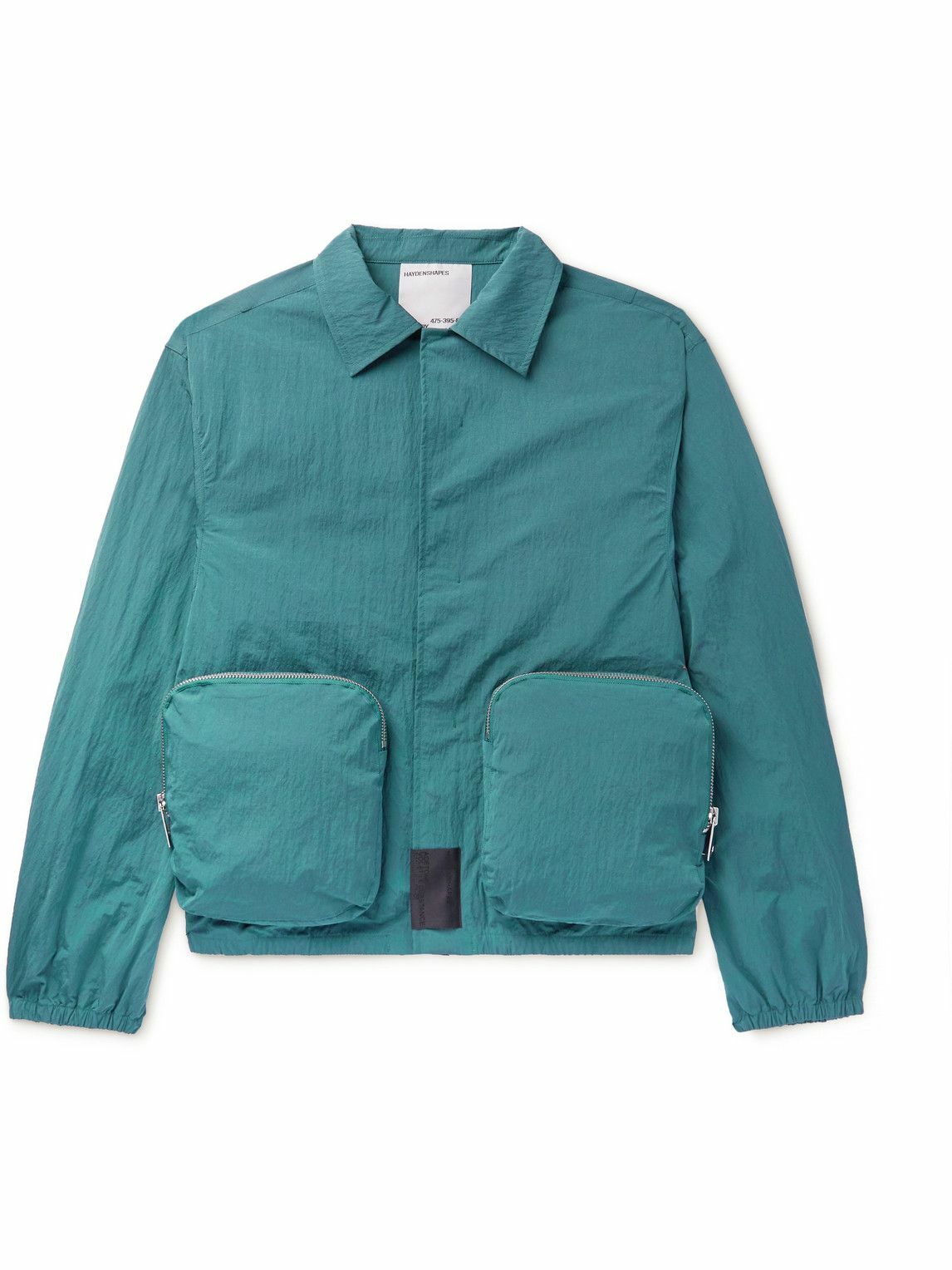 HAYDENSHAPES - Template Coach Logo-Appliquéd Crinkled-Shell Jacket ...