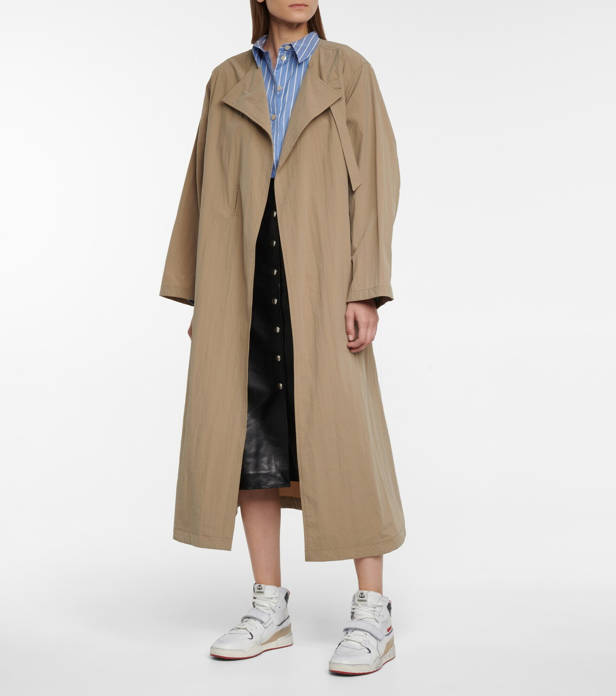 Isabel Marant - Alsee leather high-top sneakers Isabel Marant