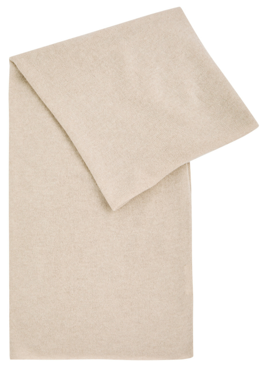 Lisa Yang Paris Cashmere Scarf - Sand - One Size Lisa Yang