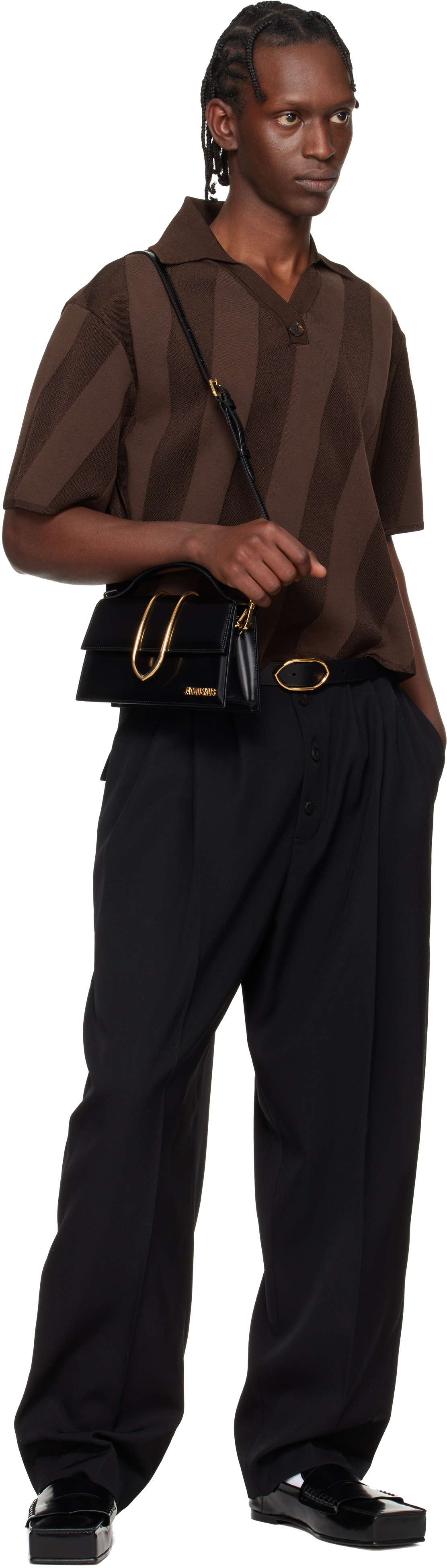 JACQUEMUS Black 'La Ceinture Calisson' Belt Jacquemus