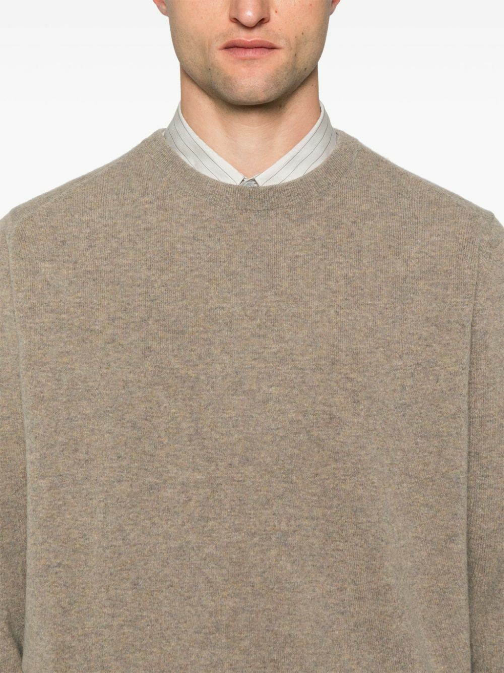 LEMAIRE Neutral Crew-Neck Jumper Lemaire