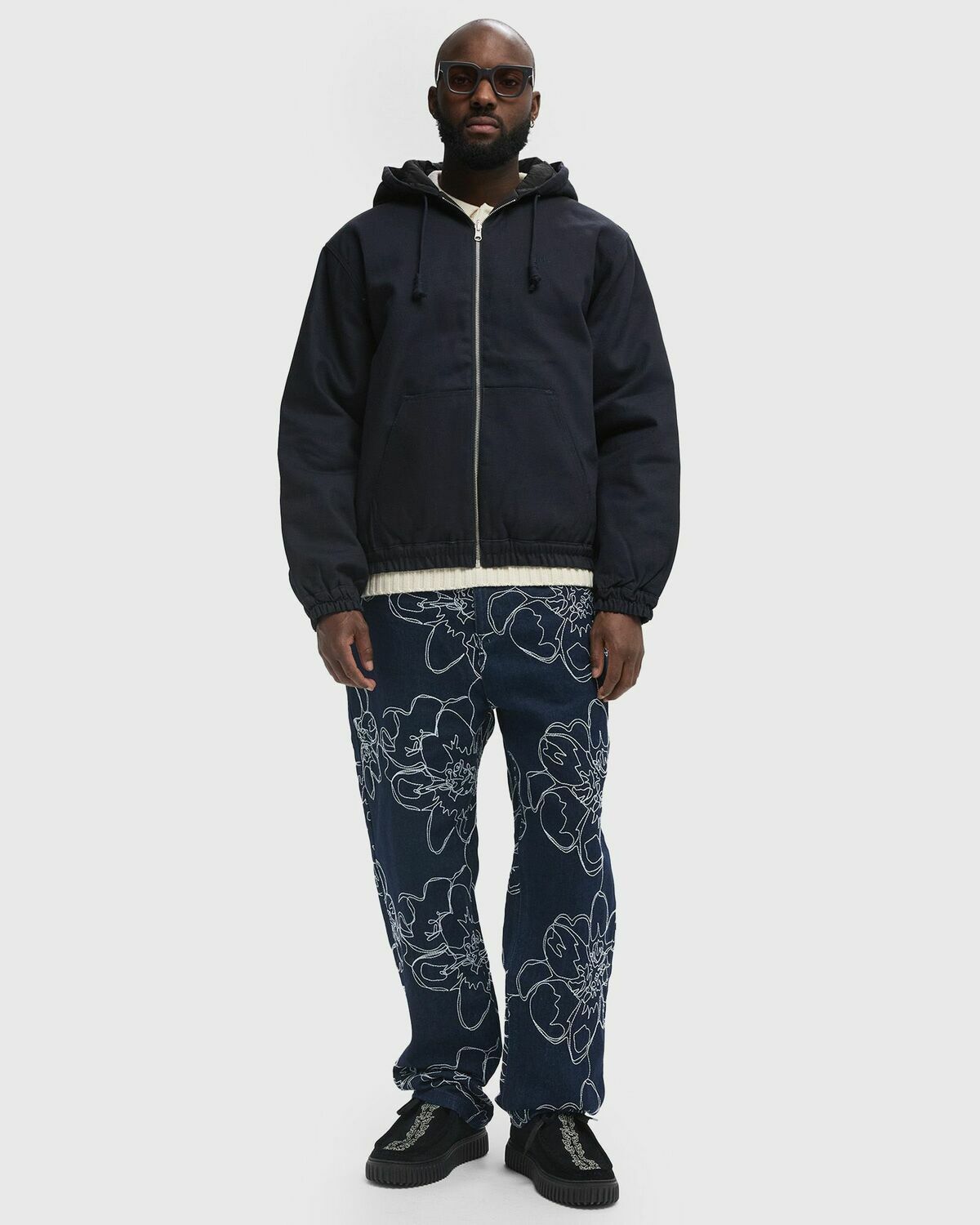 Arte Antwerp Reversed Jacket Blue Mens Bomber Jacket Arte Antwerp