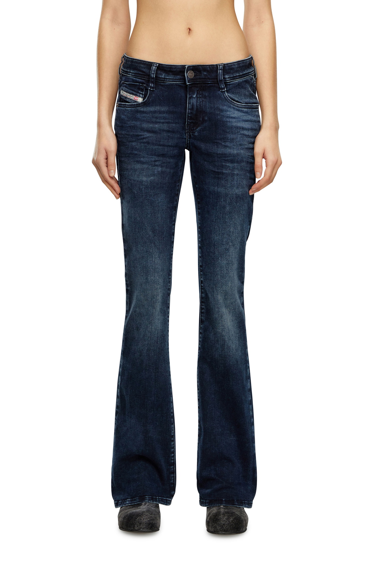 Diesel Bootcut Jeans - 1969 D-Ebbey - Jeans Womens in Blue Diesel