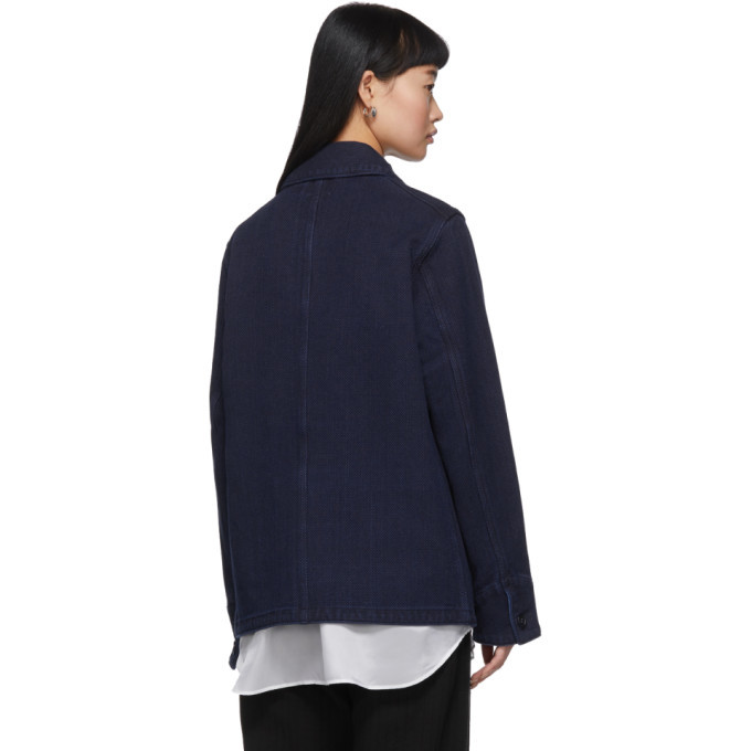 Blue Blue Japan Indigo Sashiko Denim Jacket Blue Blue Japan