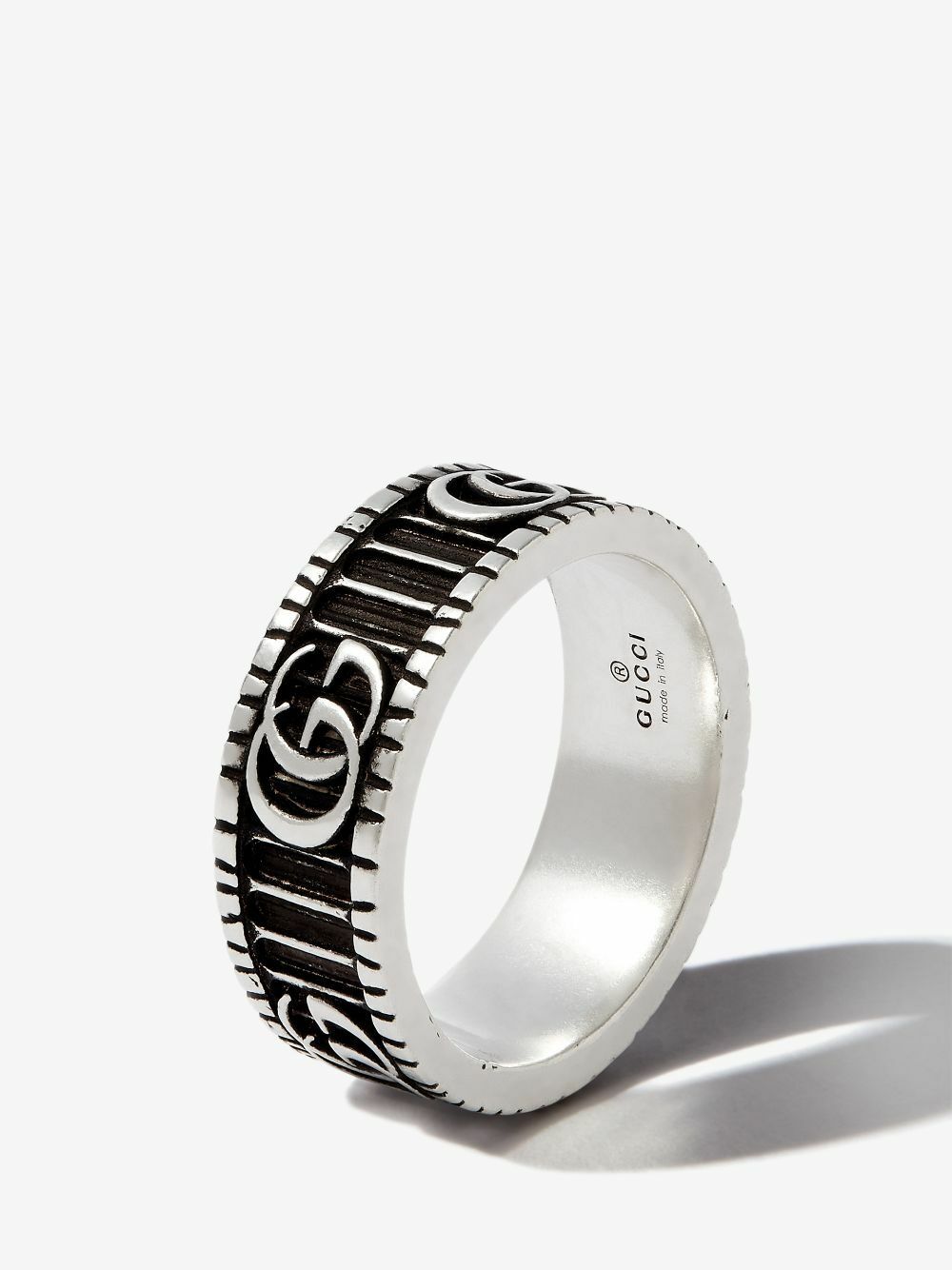 Gucci Sterling Silver GG Marmont Ring Gucci