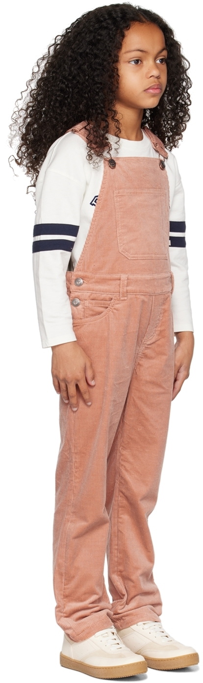 Bonpoint Kids Pink Country Overalls Bonpoint