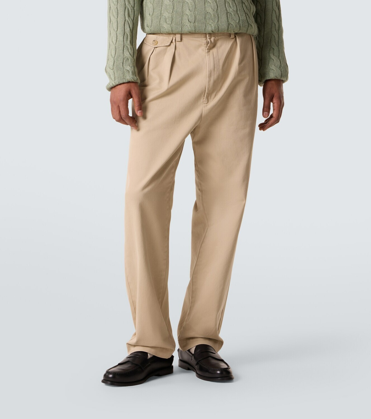 Polo Ralph Lauren High-rise cotton straight chinos Polo Ralph Lauren