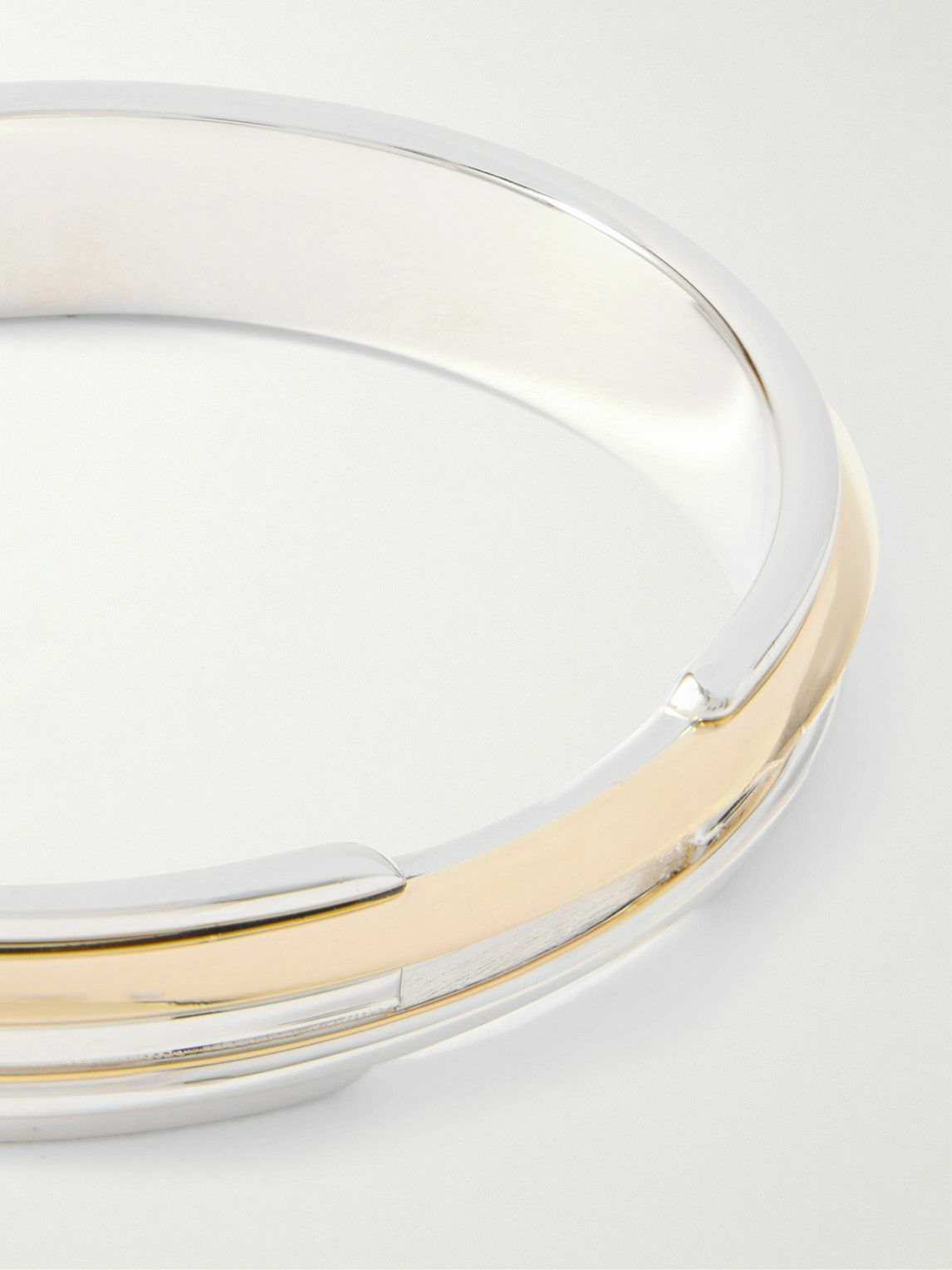 SAINT LAURENT - Gold- and Silver-Tone Cuff - Gold Saint Laurent