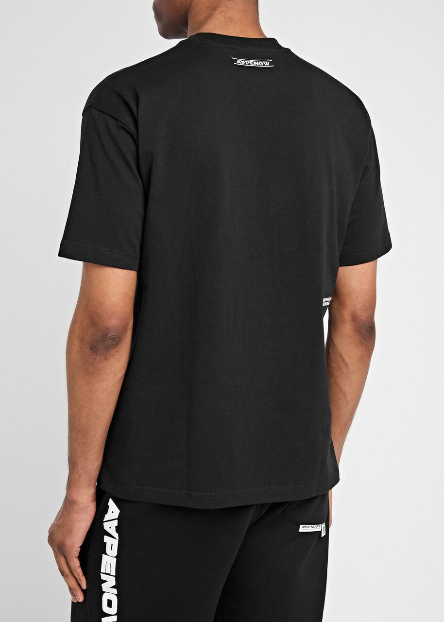 Aape Logo-appliquéd Cotton T-shirt Black AAPE by A Bathing Ape