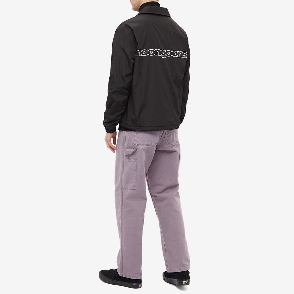 Noon Goons Men's Coach Jacket in Black Noon Goons