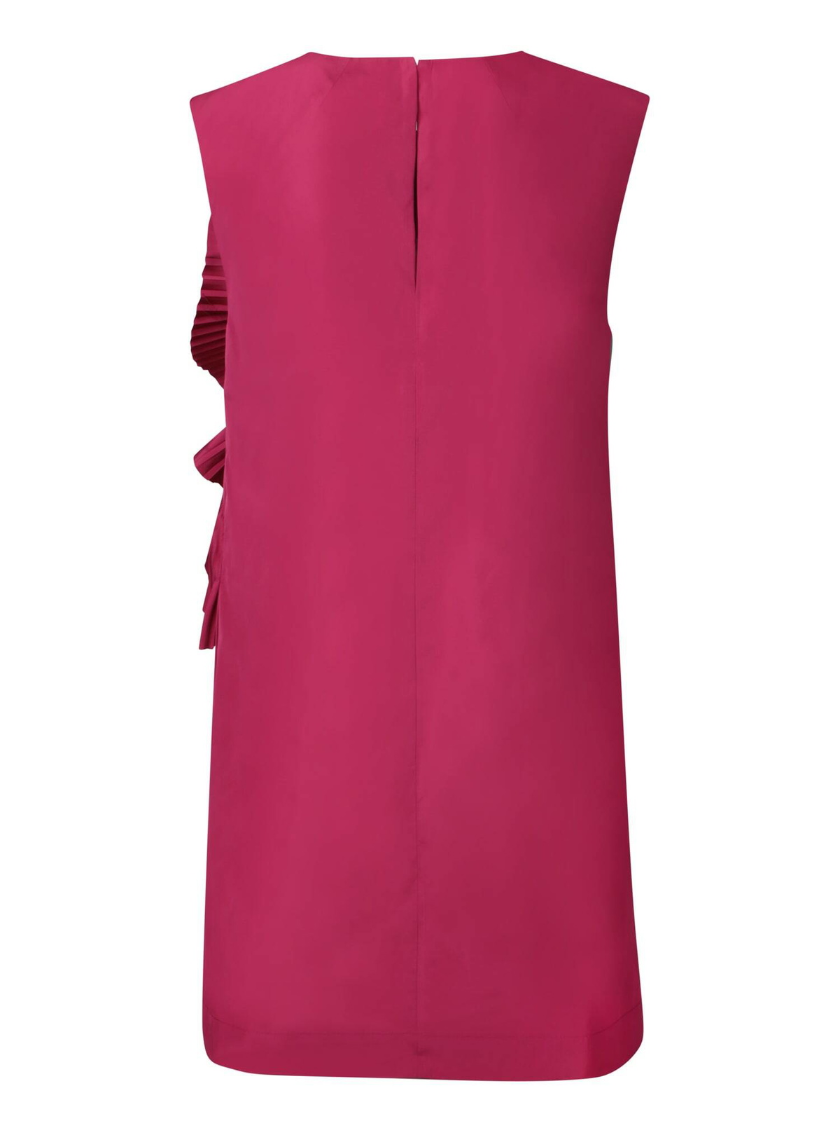Parosh Fuchsia Mini Taffeta Dress Parosh