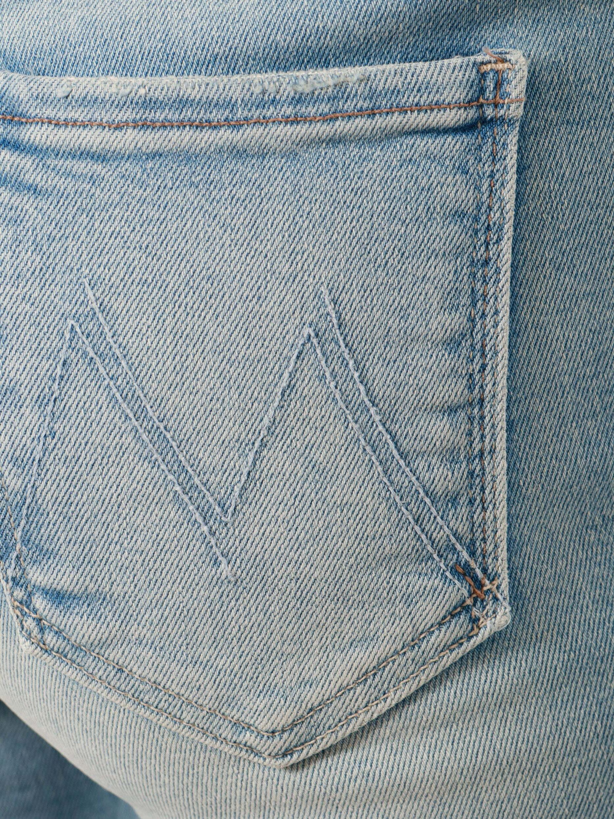 Mother Jeans Blue Womens Mother
