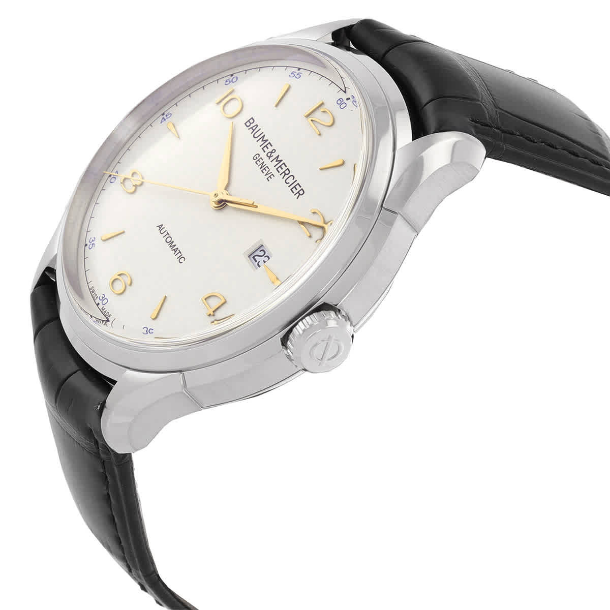 Baume et Mercier Clifton White Dial Mens Watch M0A10365 Baume & Mercier