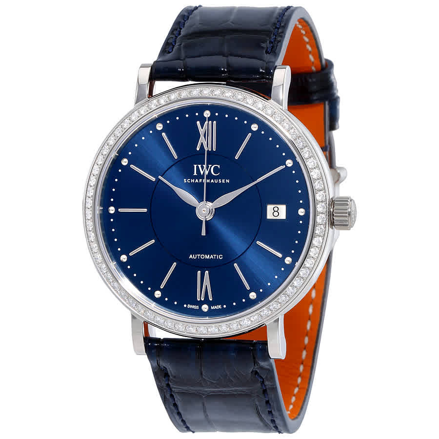 IWC Portofino Automatic Blue Dial Unisex Watch IW458111 IWC