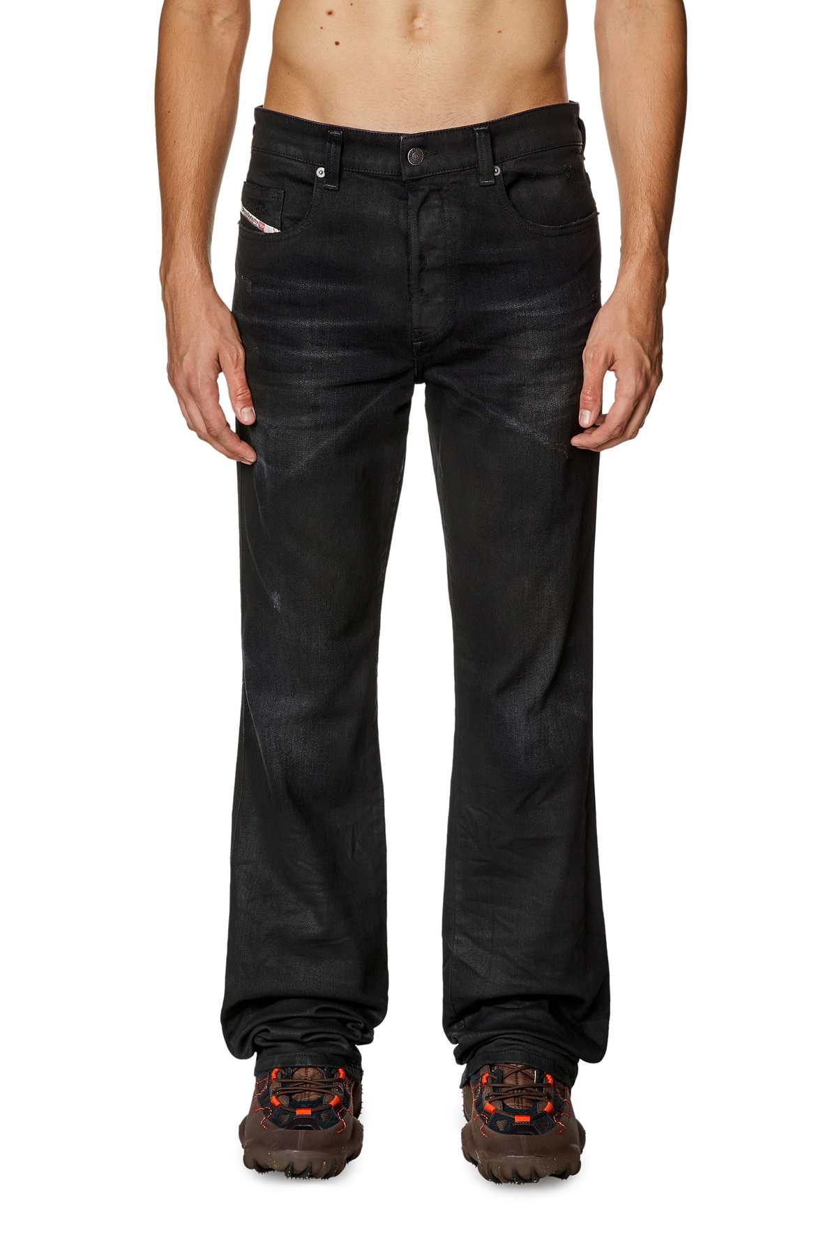 Diesel Bootcut Jeans - 1998 D-Buck - Jeans Mens in Black Diesel
