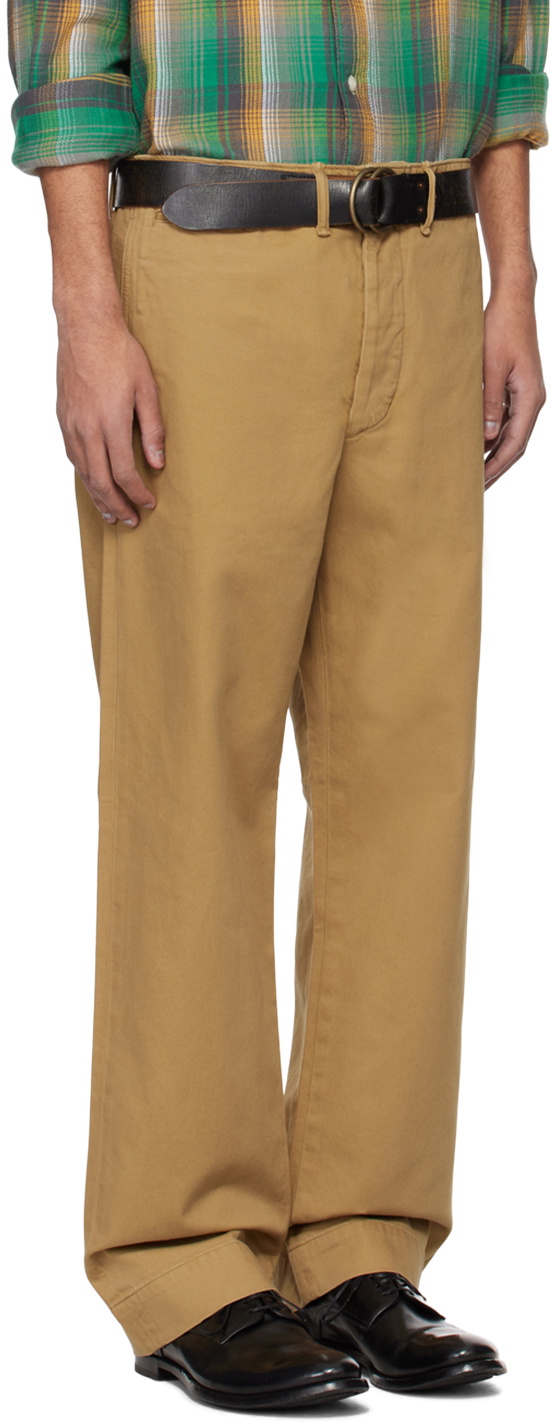 RRL Khaki Field Trousers RRL