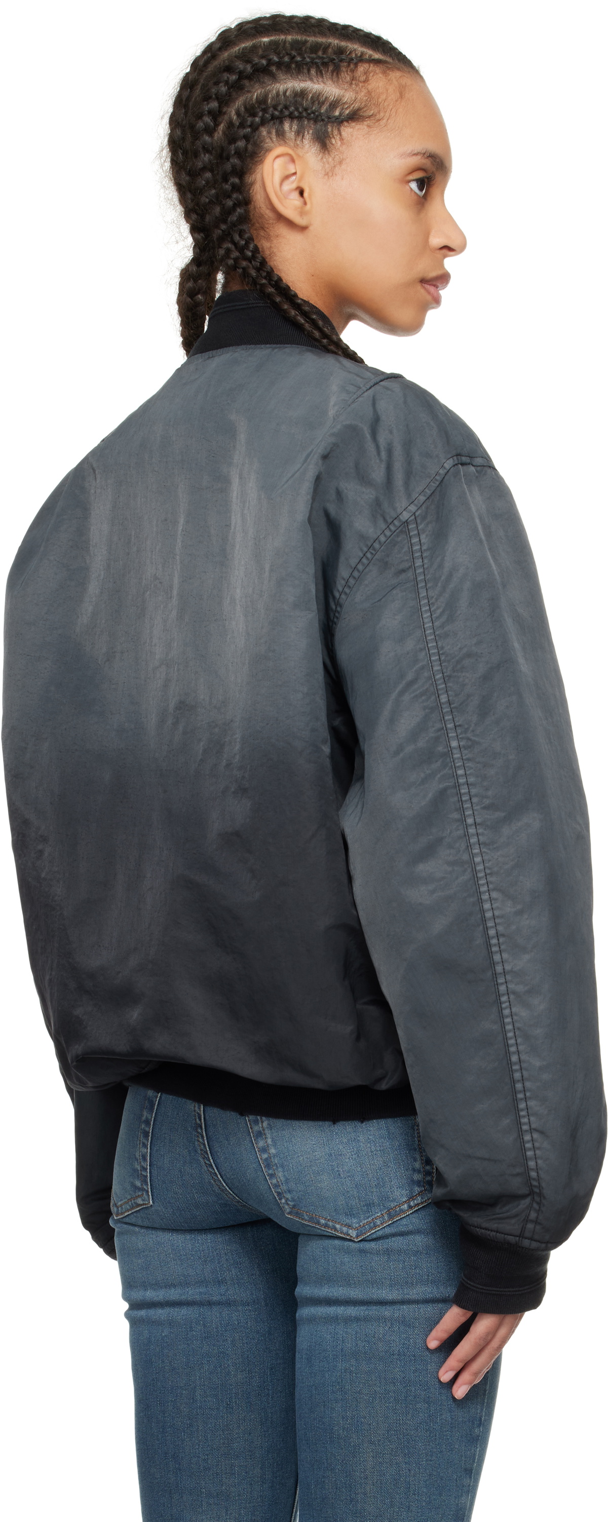 Diesel Black J-Kepes Bomber Jacket Diesel