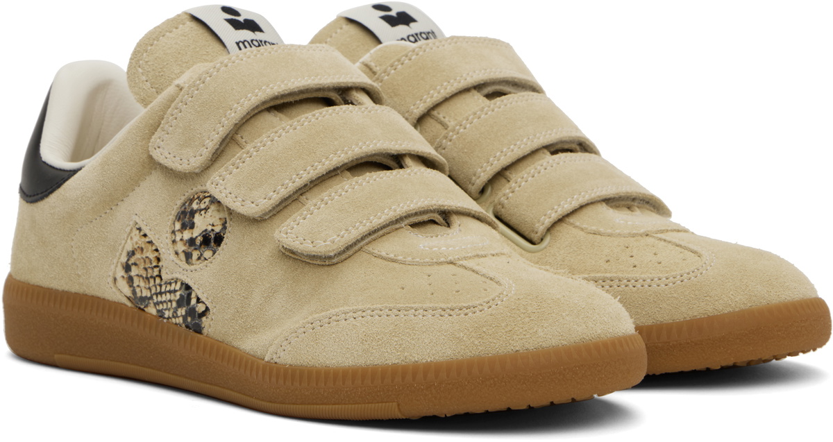 Isabel Marant Beige Beth Sneakers Isabel Marant