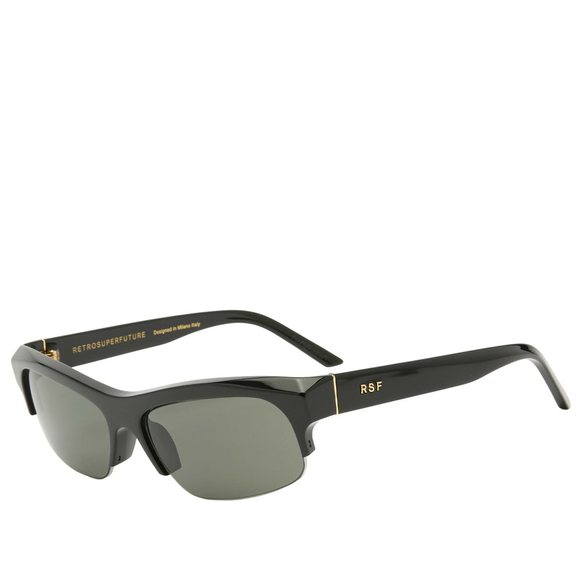 Retrosuperfuture Scatto Sunglasses in Black RETROSUPERFUTURE