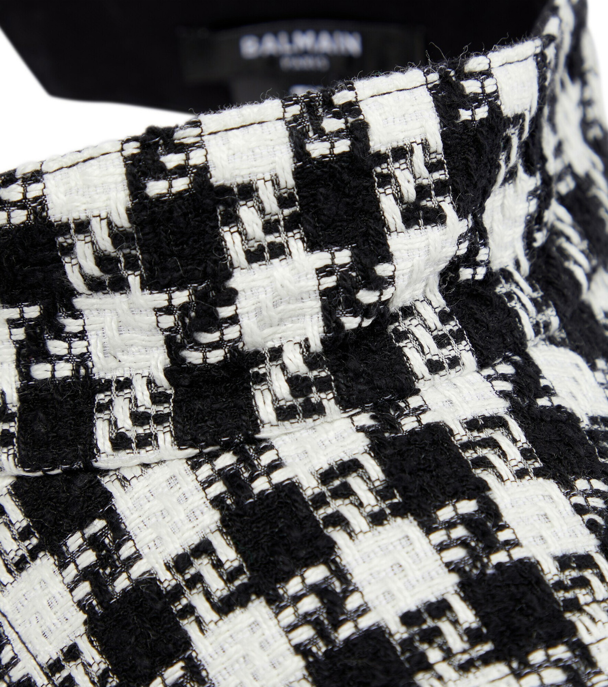 Balmain - Tweed visor Balmain