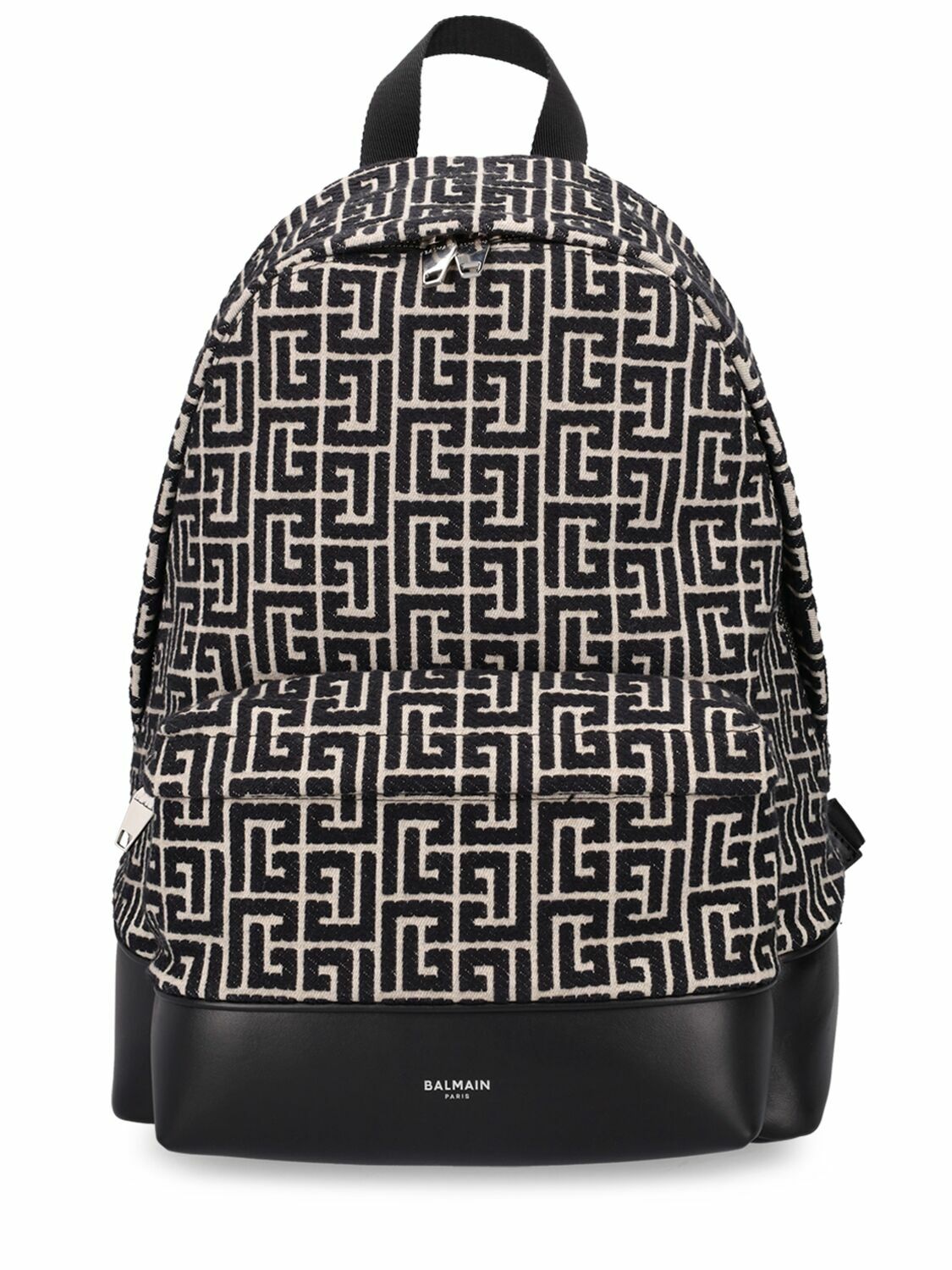 BALMAIN - Monogram Jacquard Backpack Balmain