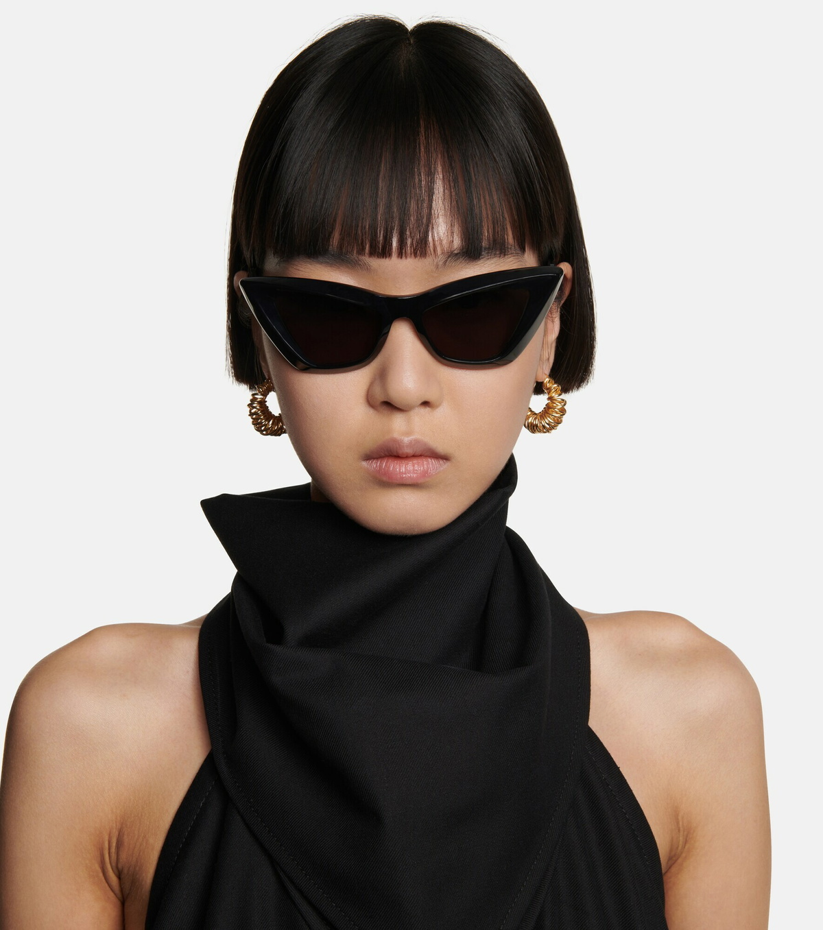 Bottega Veneta - Cat-eye acetate sunglasses Bottega Veneta