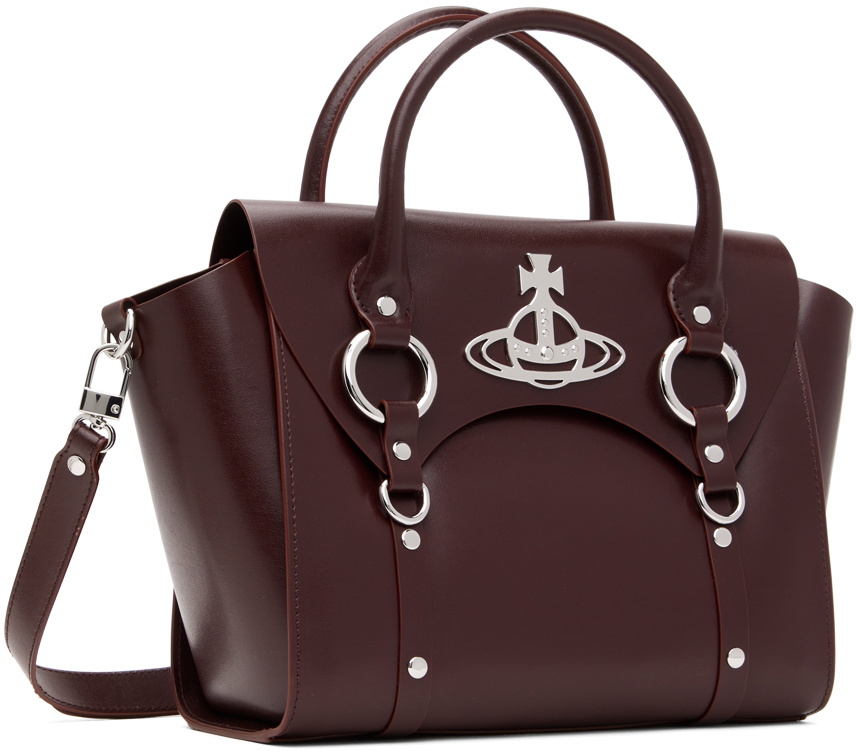 Vivienne Westwood Burgundy Betty Medium Bag Vivienne Westwood