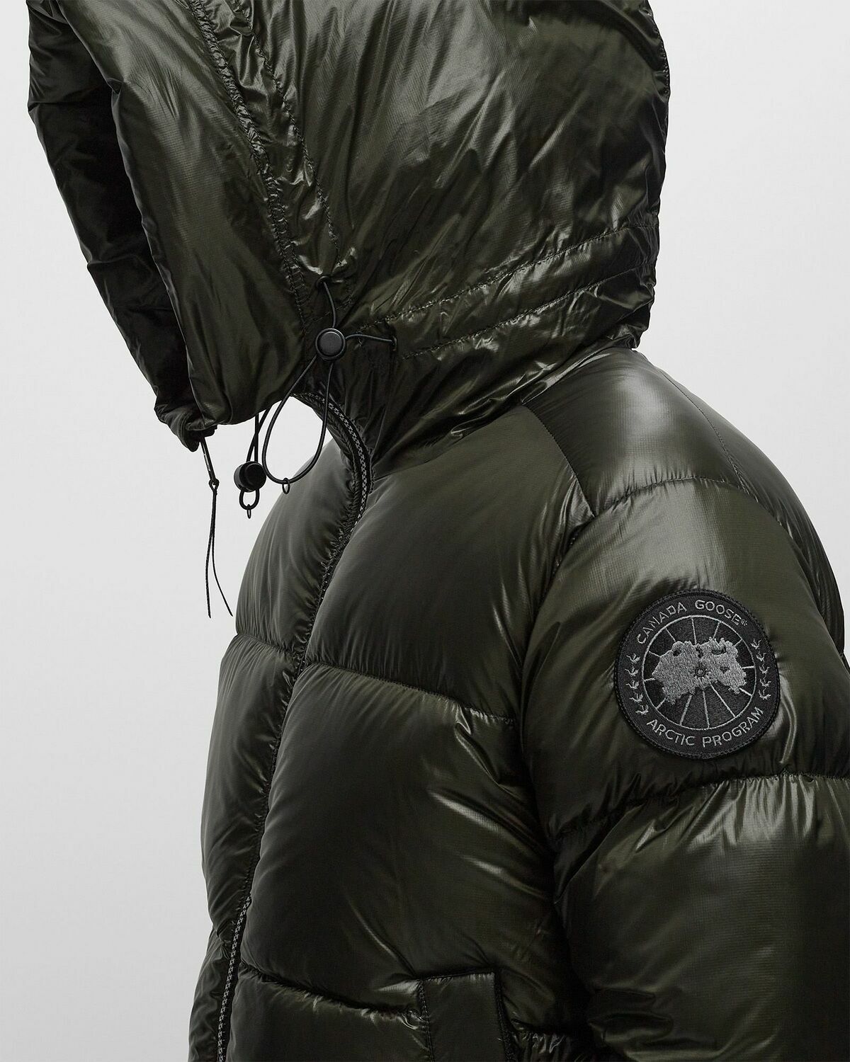 Canada Goose Crofton Puffer - Black Disc Green Mens Down & Puffer ...
