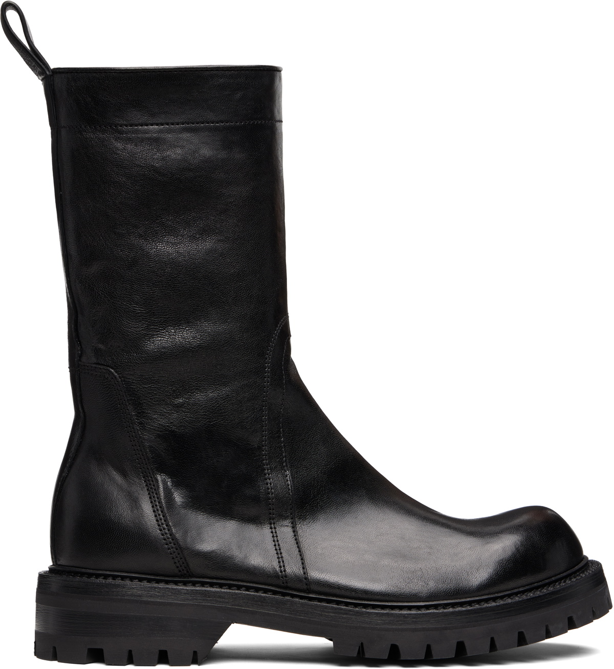 Rick Owens Black Concordians Army Creeper Boots Rick Owens