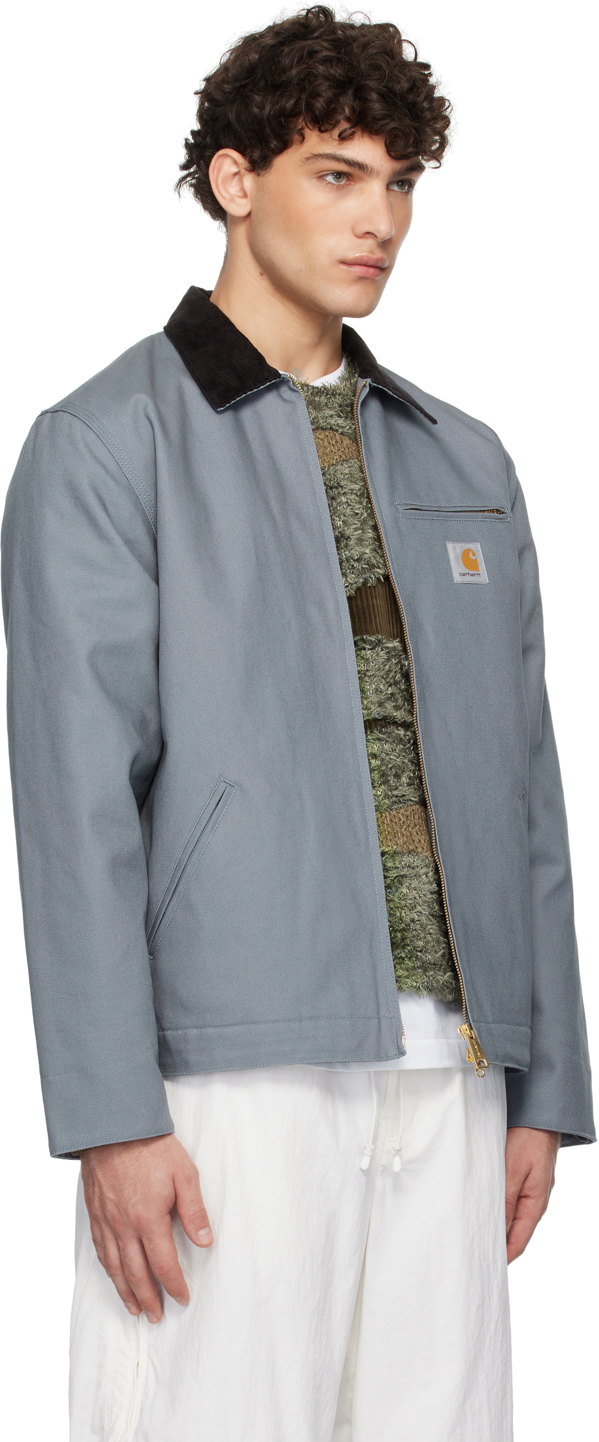 Carhartt Work In Progress Blue Winter Detroit Jacket Carhartt WIP