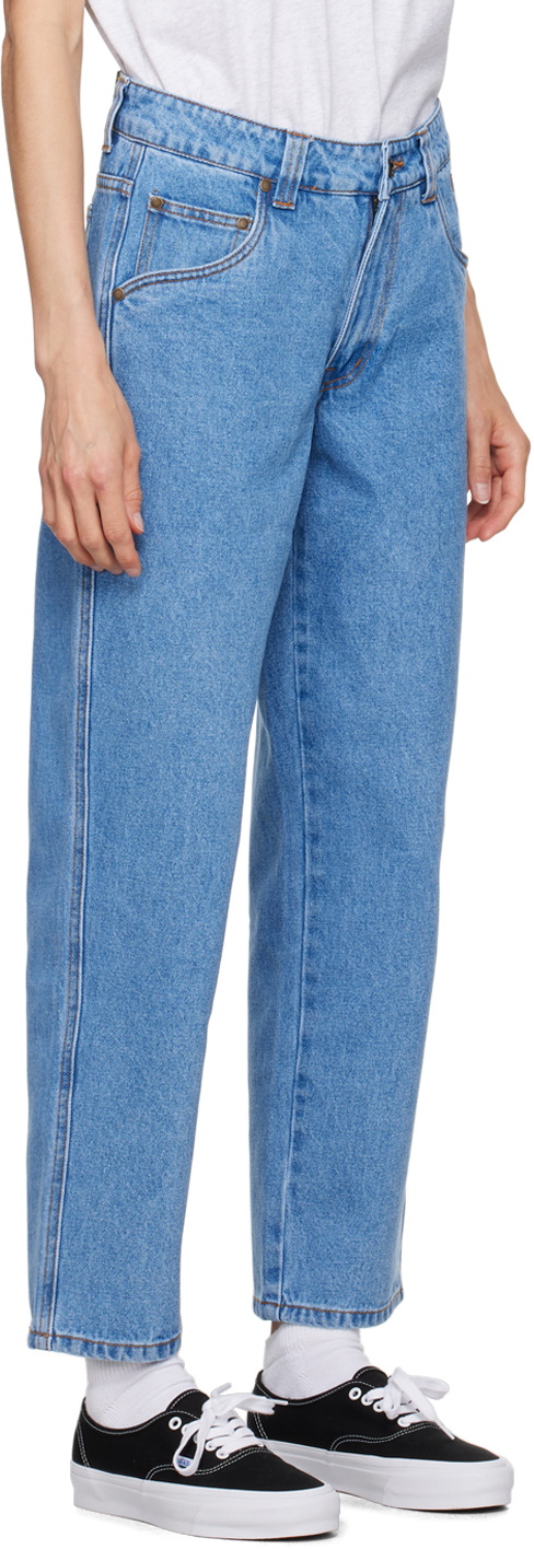 Dime Blue Classic Relaxed Jeans Dime