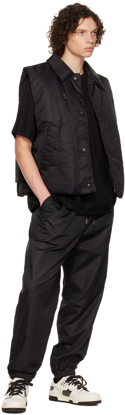 Wooyoungmi Black Drawstring T-Shirt Wooyoungmi