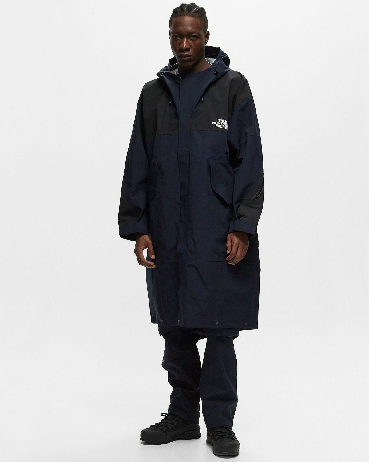 The North Face Tnf X Project U Geodesic Shell Jacket Black/Blue Shell ...