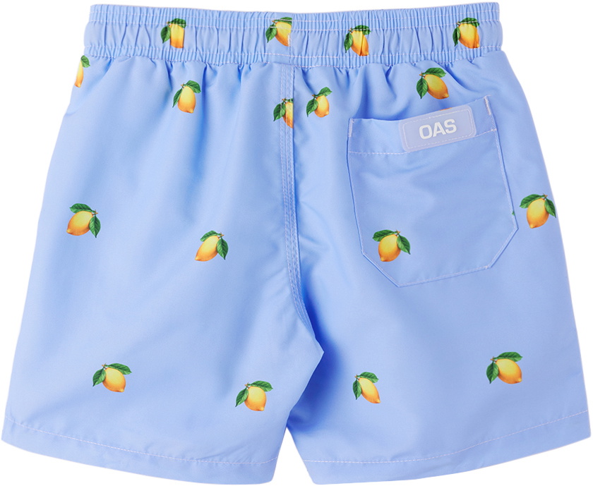 OAS Kids Blue Lemon Swim Shorts OAS