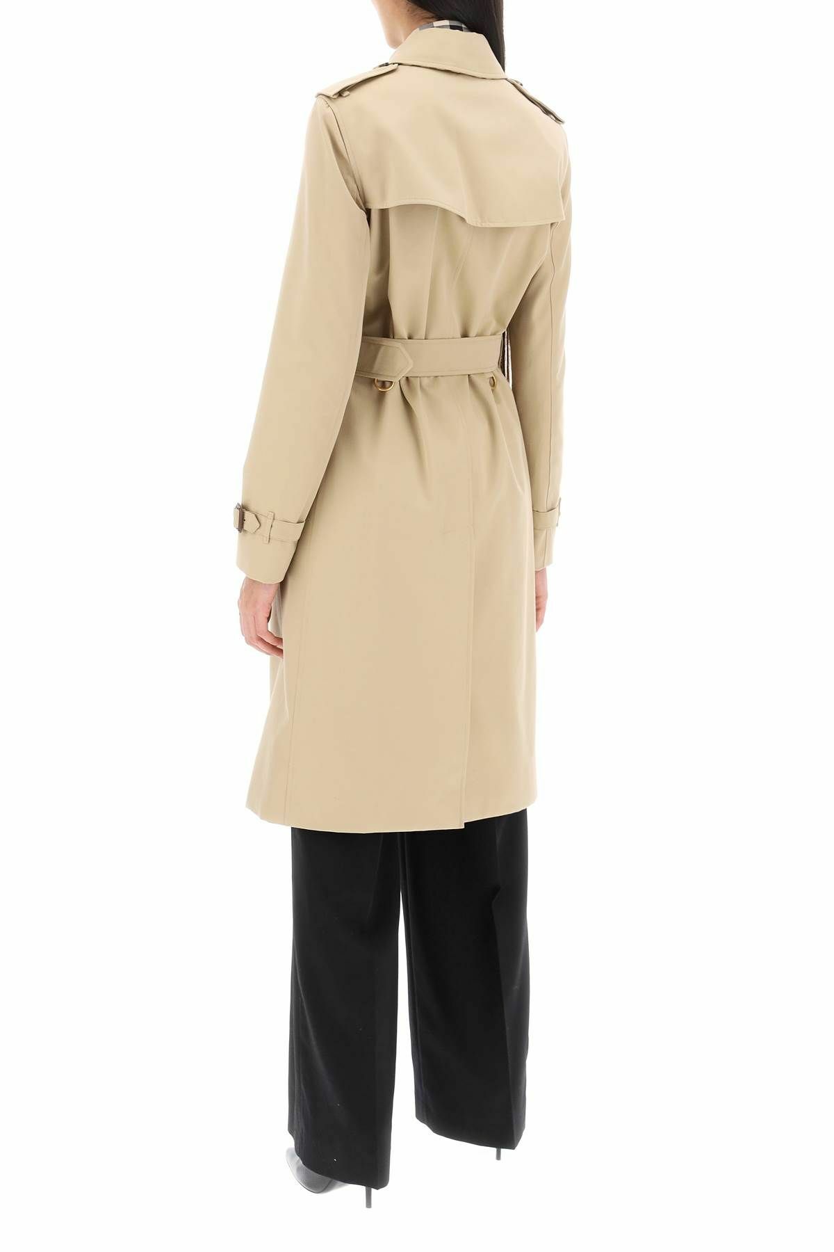 BURBERRY long kensington heritage trench coat Beige Burberry