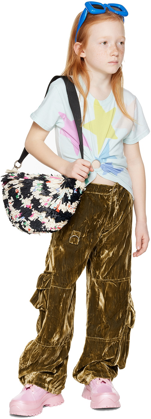 Collina Strada SSENSE Exclusive Kids Blue T-Shirt Collina Strada