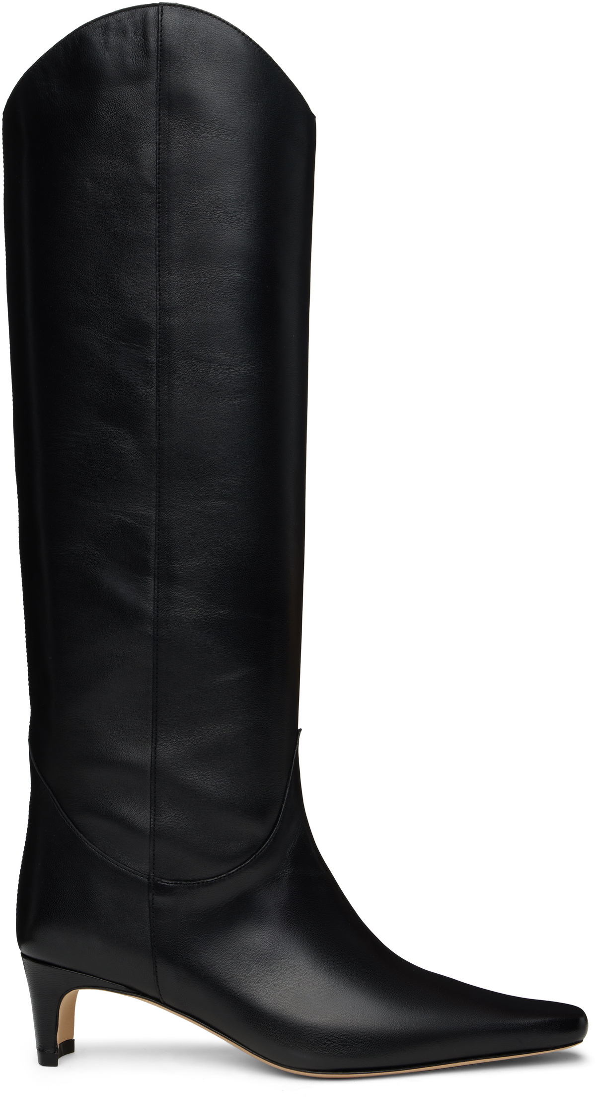 Staud Black Western Wally Tall Boots Staud