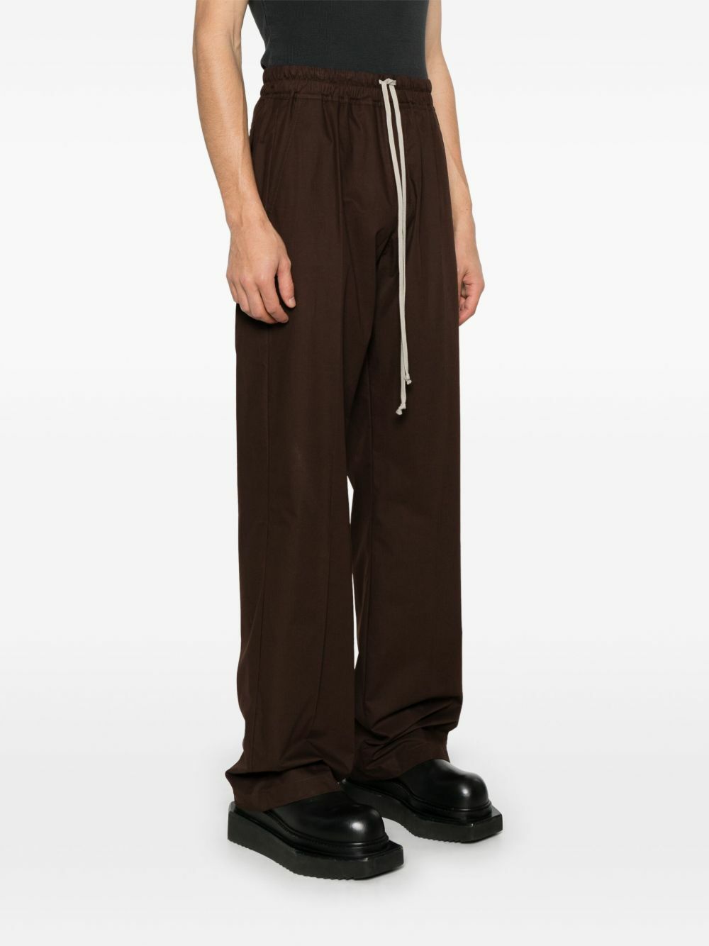 Rick Owens Brown Dietrich Trousers Rick Owens