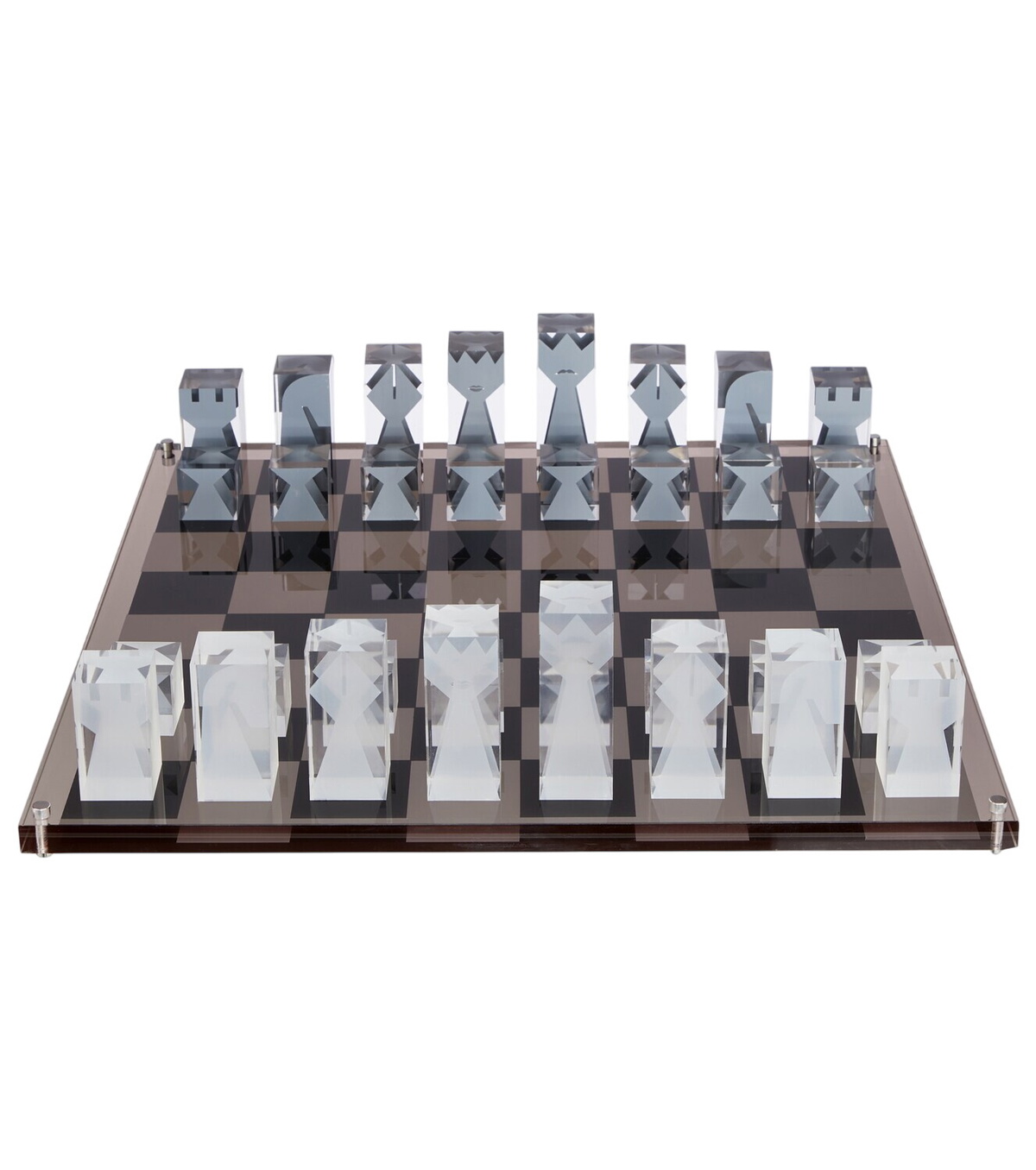 Jonathan Adler Acrylic chess set Jonathan Adler