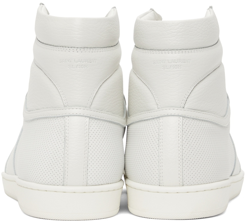Saint Laurent White Court Classic SL/10H Sneakers Saint Laurent