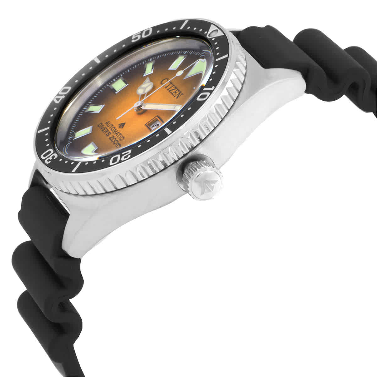 Citizen Promaster Diver Automatic Orange Dial Mens Watch NY0120-01Z Citizen