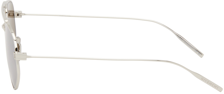 Givenchy Silver GV Speed Sunglasses Givenchy