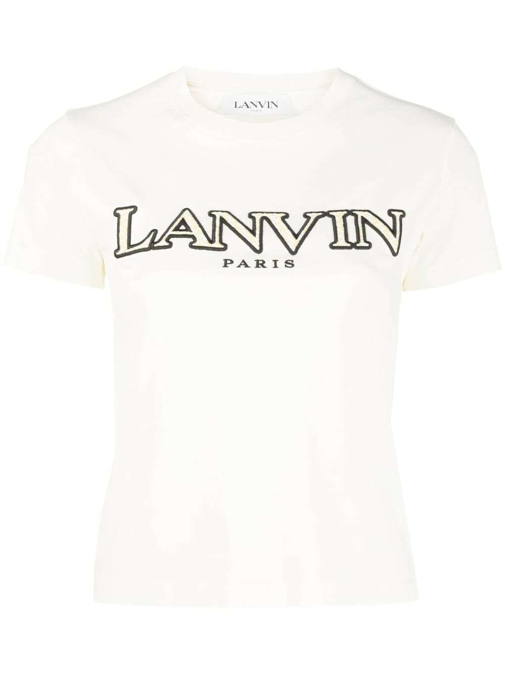 LANVIN - Logo Cotton T-shirt Lanvin
