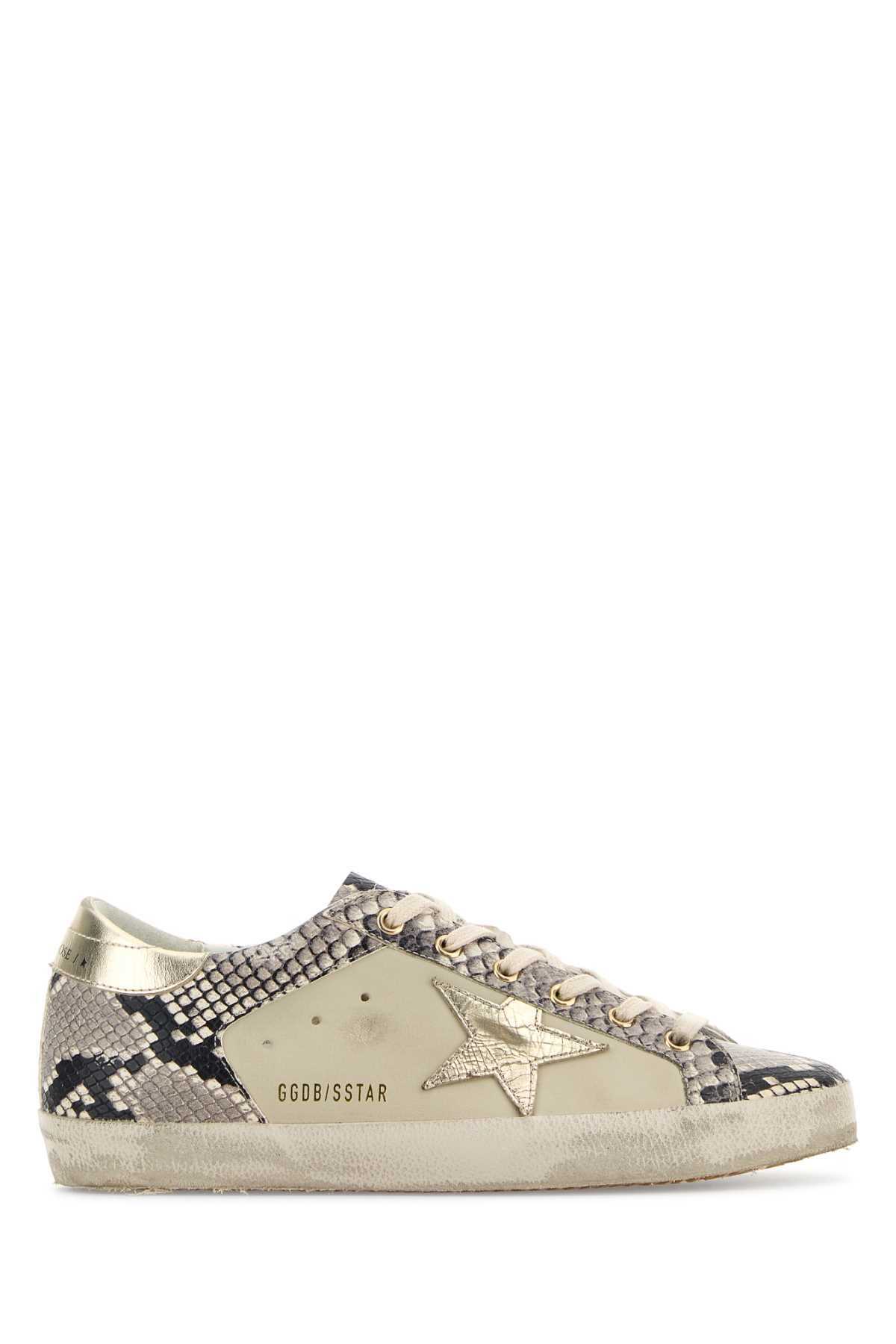 Golden Goose Multicolor Leather Superstar Sneakers Golden Goose Deluxe ...
