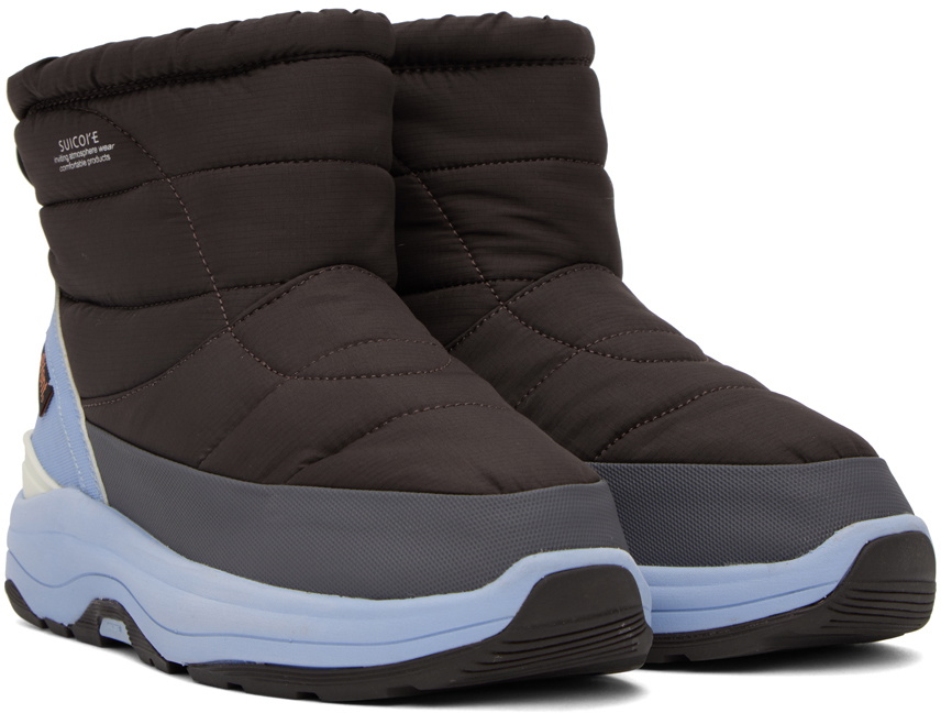 Suicoke SSENSE Exclusive Brown BOWER-evab Boots Suicoke
